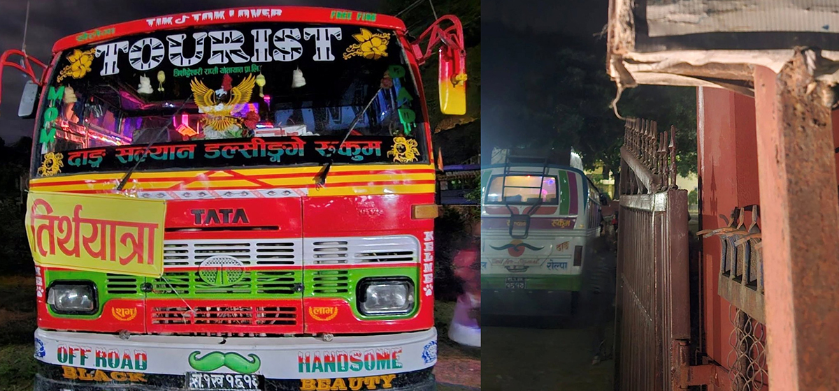 गुडिरहेको बसको झ्यालबाट टाउको बाहिर निकाल्दा बालिकाको मृत्यु | Nagarik News