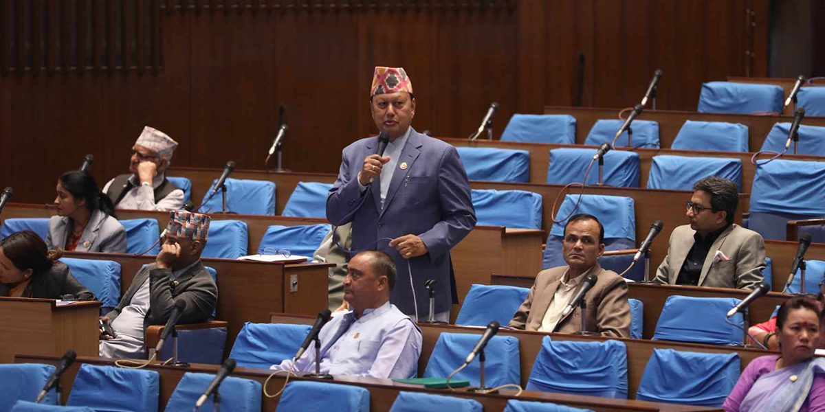 टेरामक्स प्रकरणमा मलाई मुछिएको छ, उचित समयमा जवाफ दिन्छुः सांसद बस्नेत ...